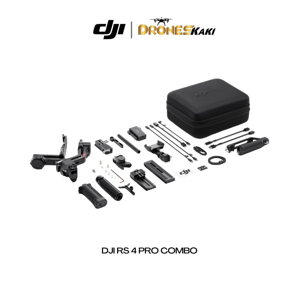 DJI RS 4 Pro Combo – Drones Kaki | DJI Enterprise Authorized Store