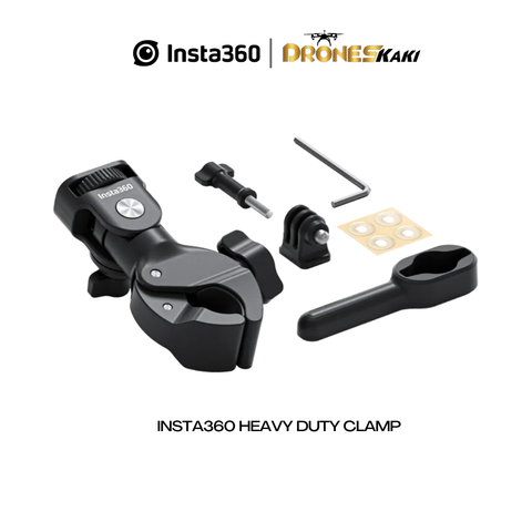 Insta360 Heavy Duty Clamp – Drones Kaki | DJI Enterprise Authorized Store