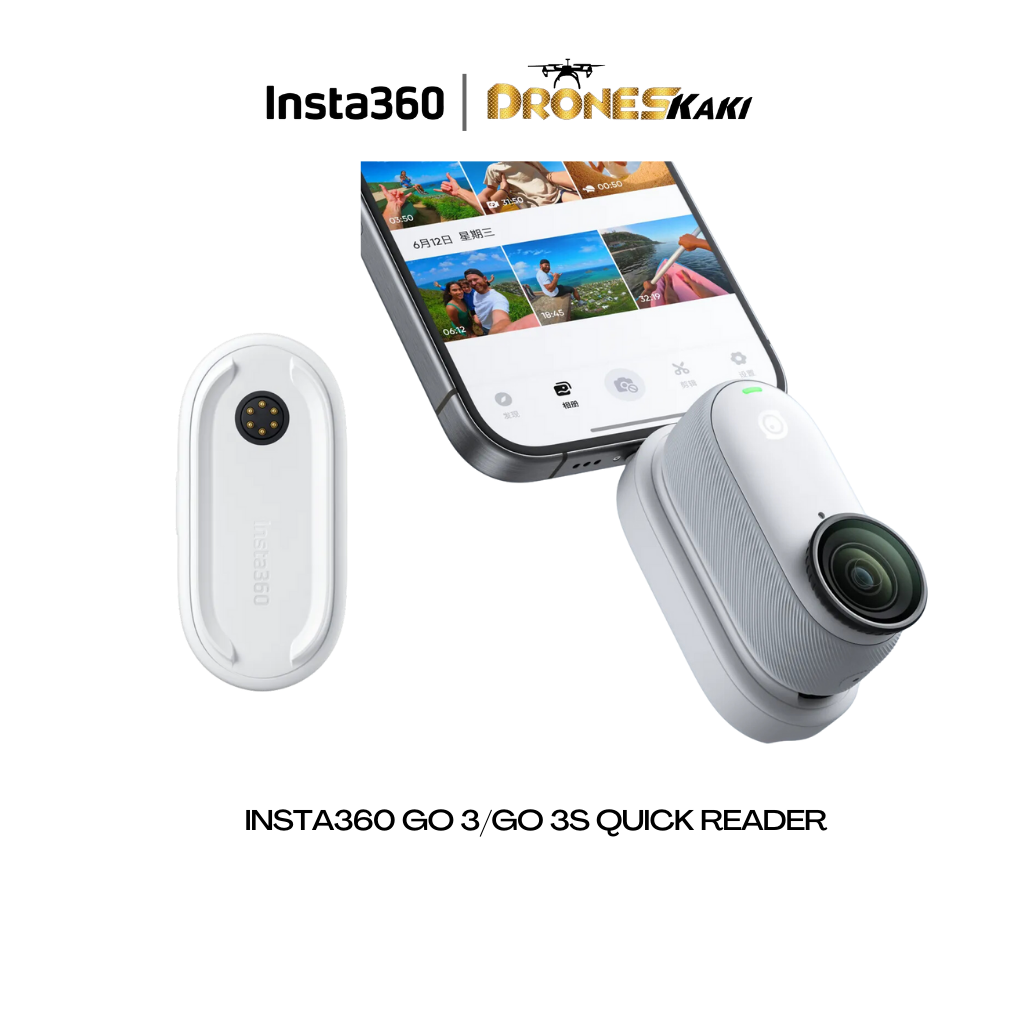 Insta360 GO 3/GO 3S Quick Reader – Drones Kaki | DJI Enterprise ...