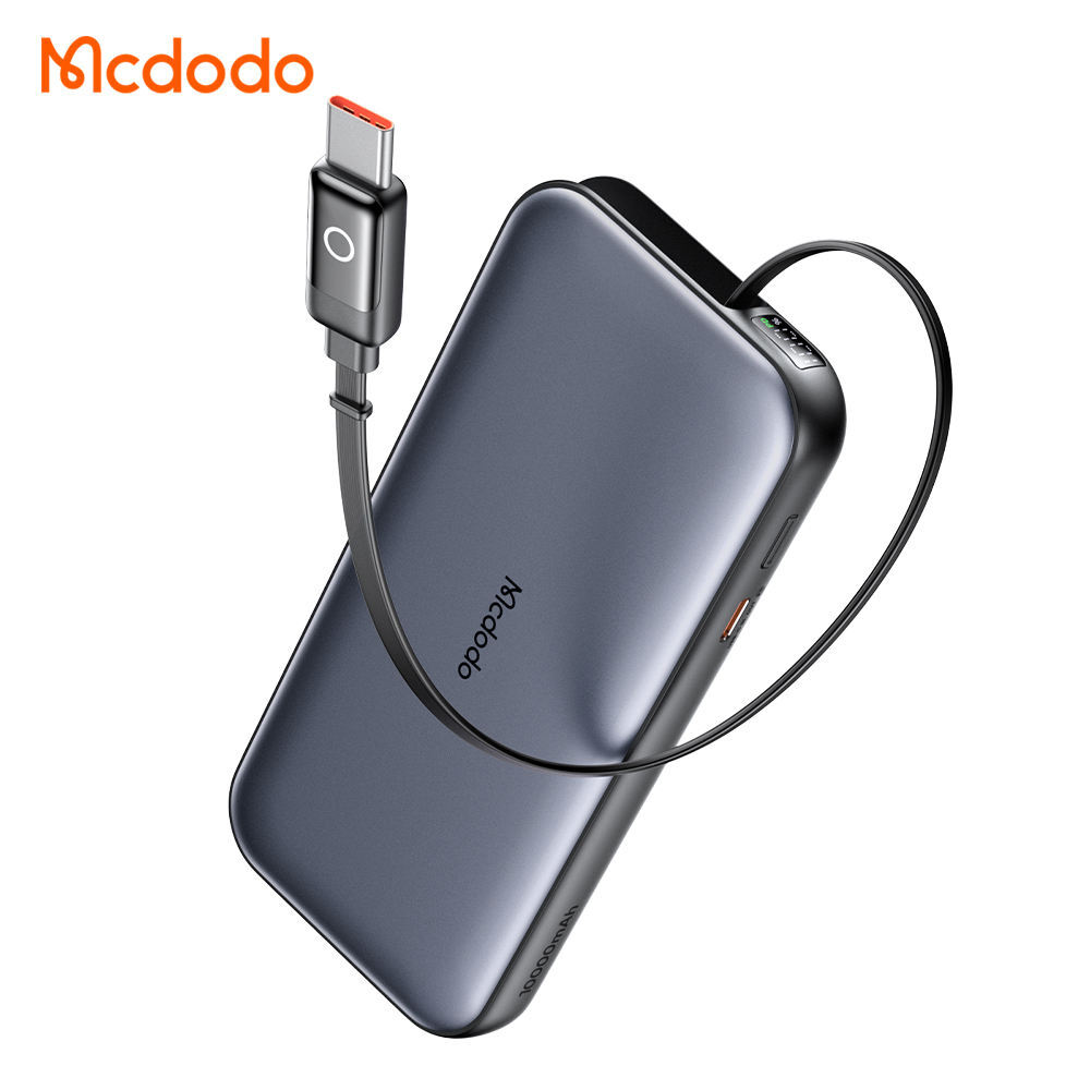 Mcdodo All-in-One 35W / 45W 10000mAh Power Bank with Retractable Cable ...