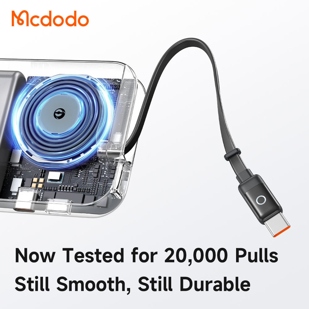 Mcdodo All-in-One 35W / 45W 10000mAh Power Bank with Retractable Cable ...