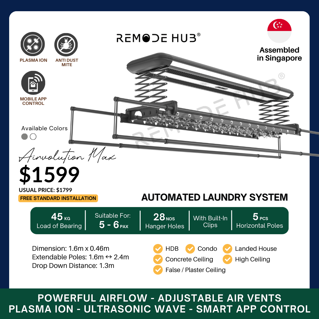 Airvolution Premium Automated Laundry System – Remode Hub Pte Ltd