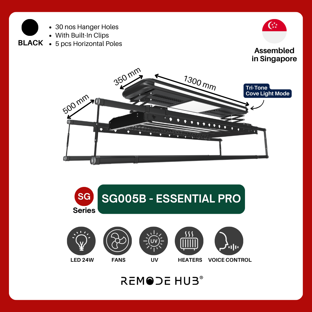 Automated Laundry Rack Smart Laundry System, Electric Laundry Rack ...