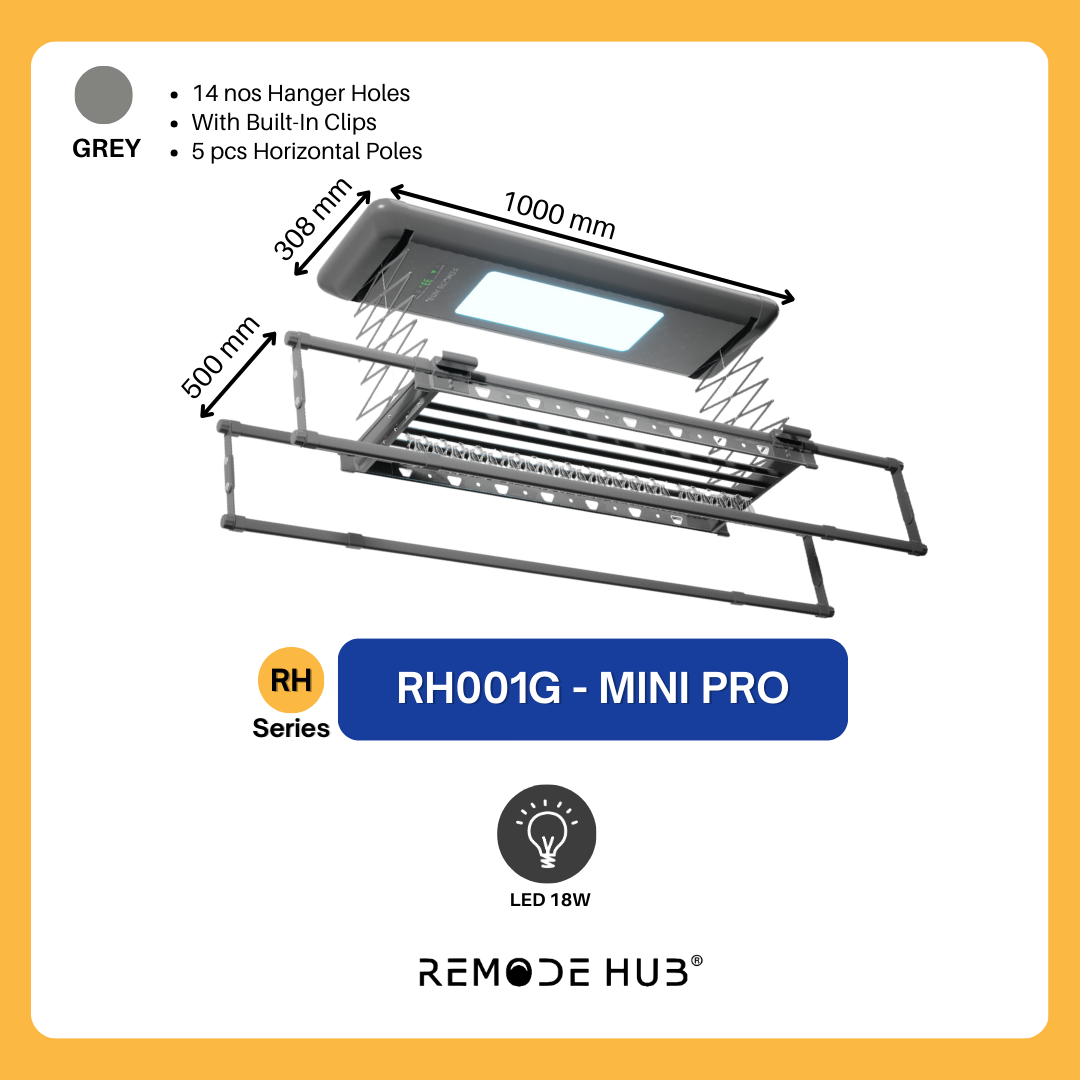 Automated Laundry Rack Smart Laundry System, Electric Laundry Rack ...