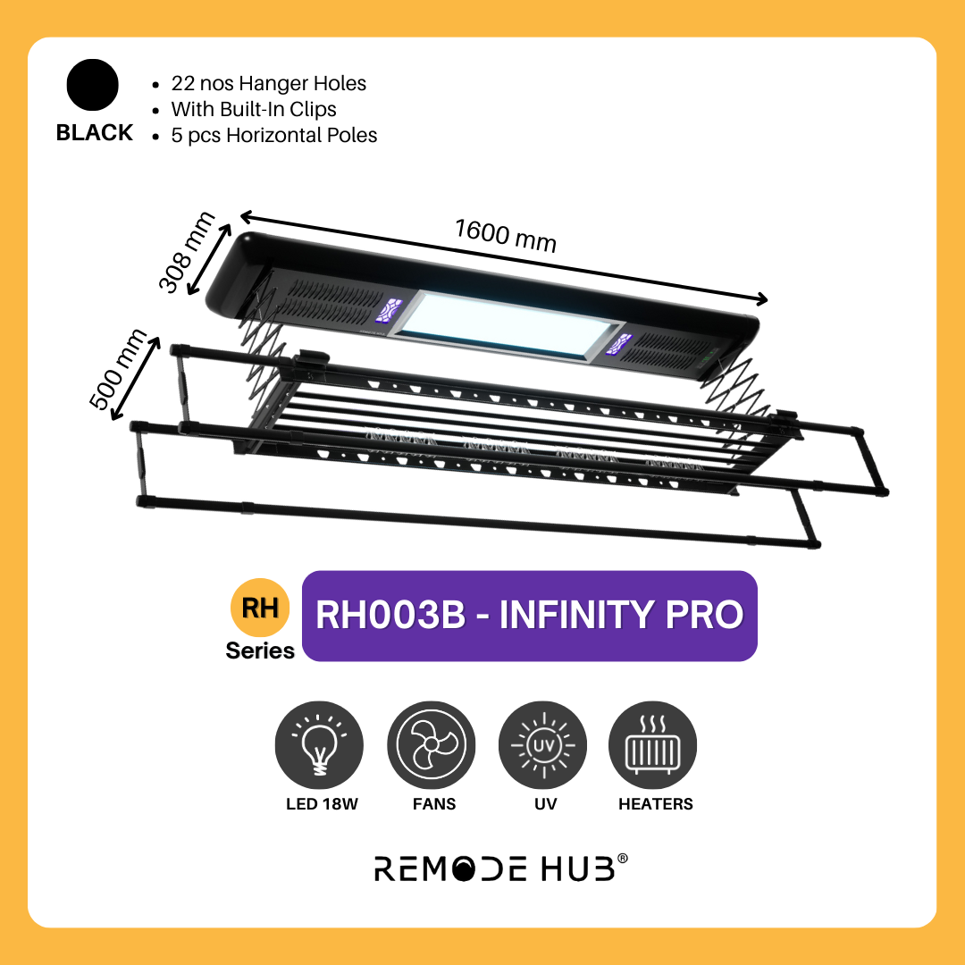 Automated Laundry Rack Smart Laundry System, Electric Laundry Rack ...