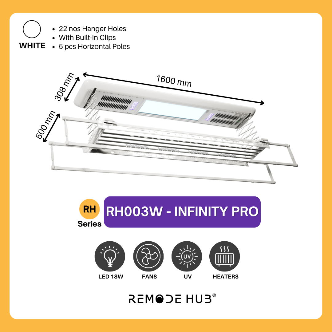 Automated Laundry Rack Smart Laundry System, Electric Laundry Rack ...