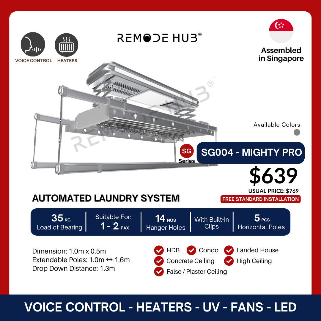 Automated Laundry Rack Smart Laundry System, Electric Laundry Rack ...