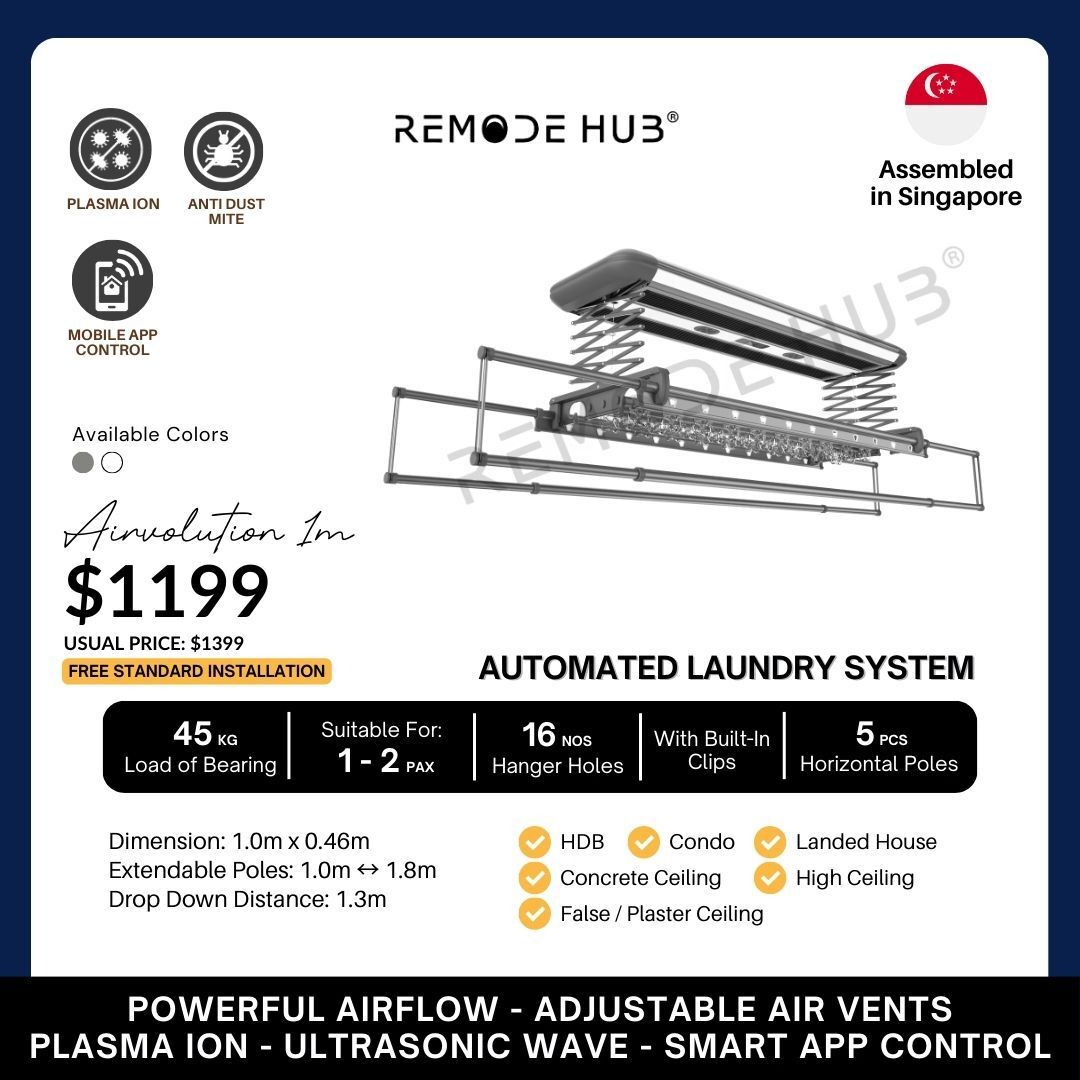 Airvolution Premium Automated Laundry System – Remode Hub Pte Ltd