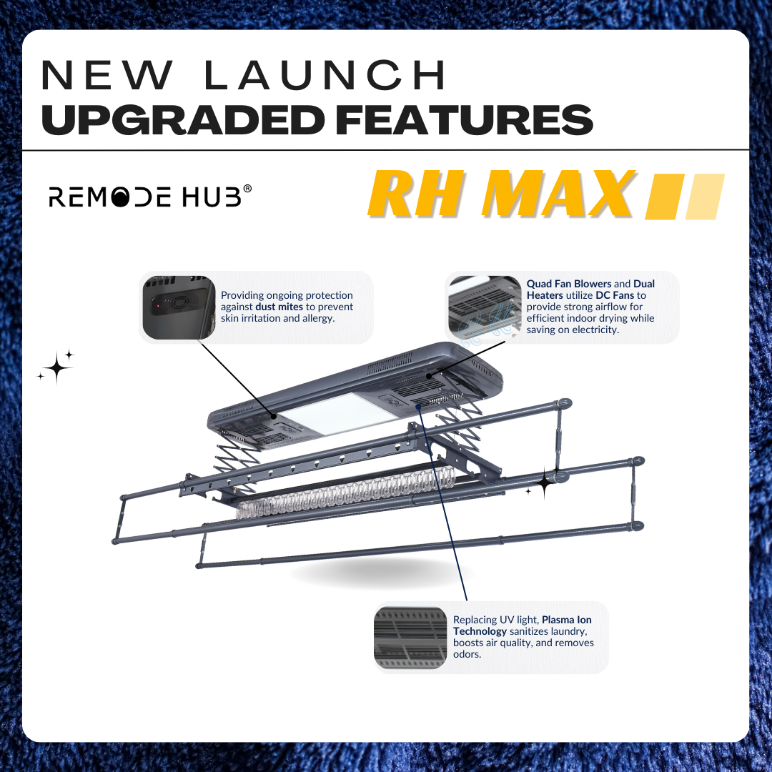 Automated Laundry Rack Smart Laundry System, Electric Laundry Rack, NEW ...