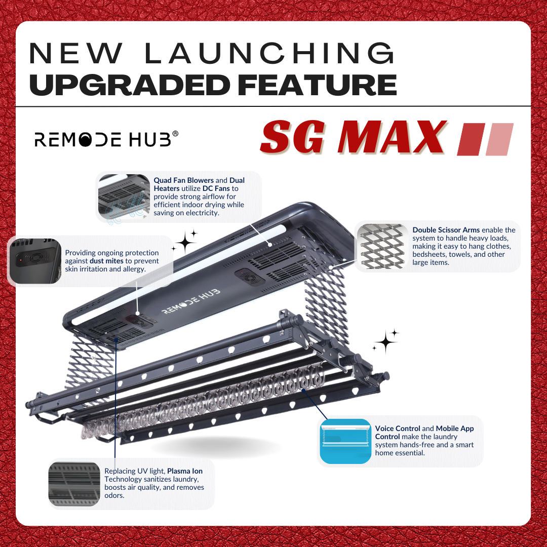 Automated Laundry Rack Smart Laundry System, Electric Laundry Rack, NEW ...