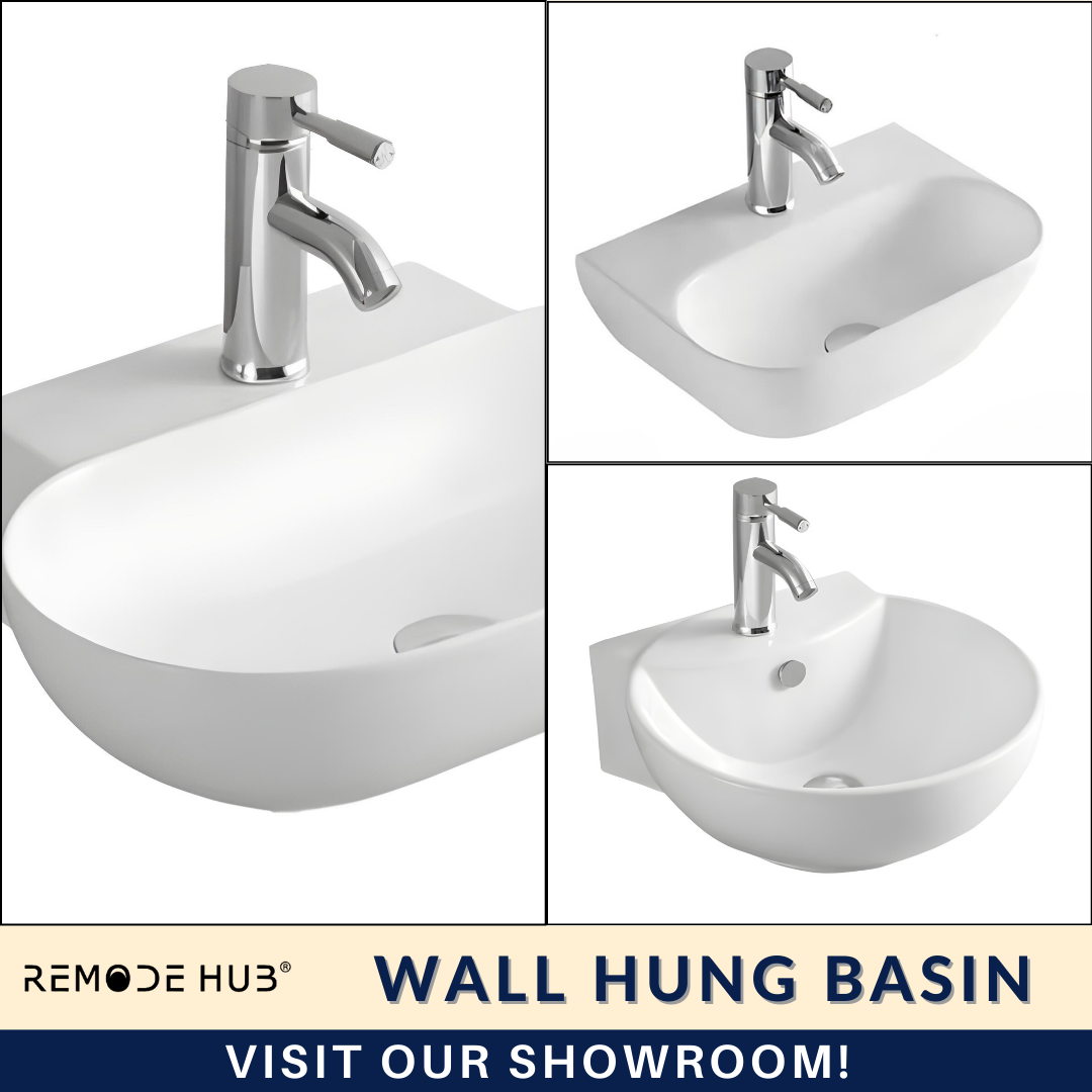 Wall Hung Basin / Wall Mounted Basin / Bathroom Ceramic Basin / Ceramic ...