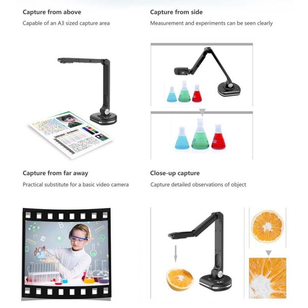 ORIGINAL Joyusing V500S 8.0MP / V500S-4K 13.0MP Visualizer / Document ... ORIGINAL Joyusing V500S 8.0MP / V500S-4K 13.0MP Visualizer / Document ...