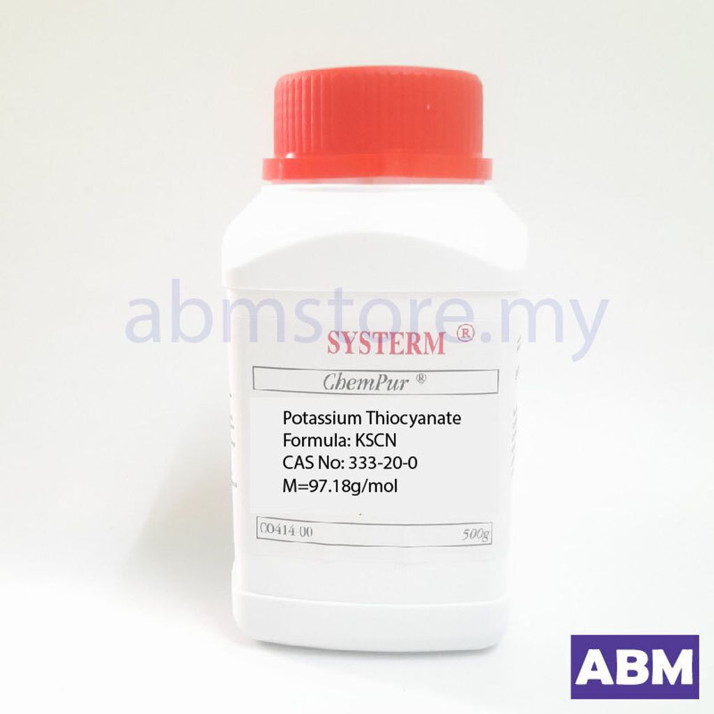 Potassium Thiocyanate CP Systerm (500g) CAS No 333-20-0 – AbmStore.my