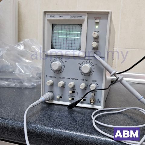 Cathode Ray Oscilloscope (CRO) Single Beam ST-16C – AbmStore.my