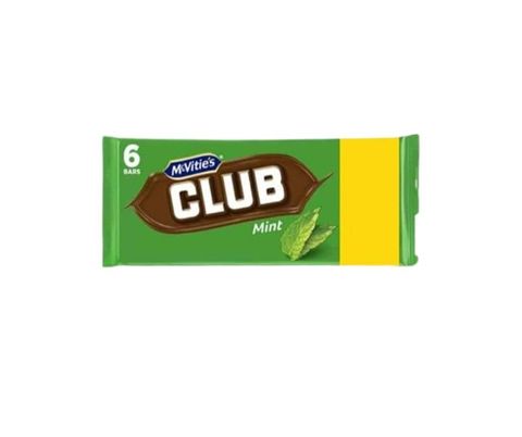 Mcvitie's Club Milk Chocolate Biscuit Bars – MY. local British shop