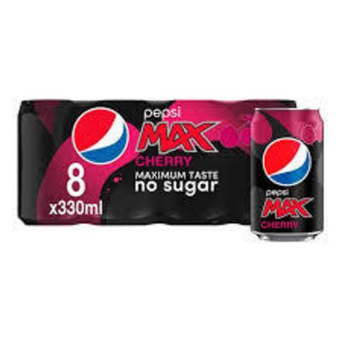 Pepsi Max Cherry No Sugar Cola Cans 8x330ml – MY. local British shop