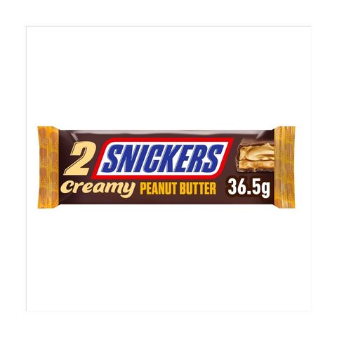Snickers Creamy Peanut Butter & Milk Chocolate Duo Bars 36.5g – MY ...