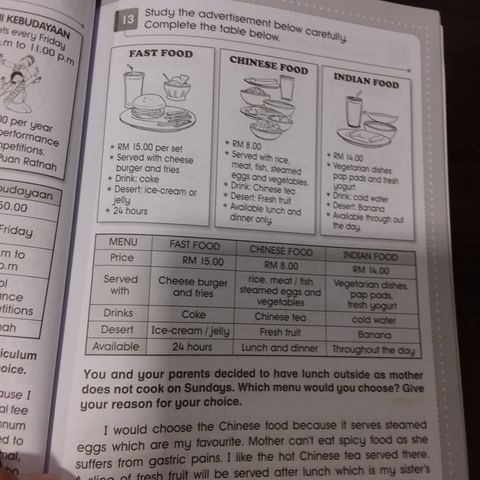 100 Model Essays For Upper Primary Year 4,5 & 6 – PRESTASI BOOKS