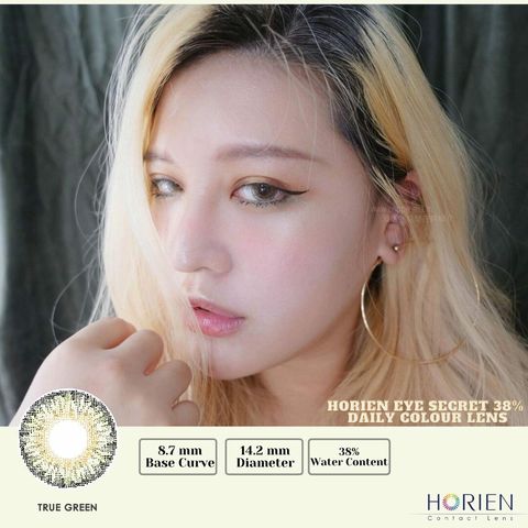 Horien Daily Colored Lens 10PCS 38% Water Contain 14.2mm – TrueVision ...