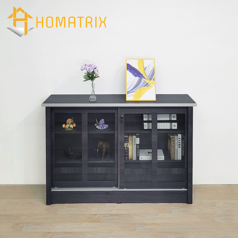 5' X 3' Sliding Door Display Cabinet – Homatrix Furniture