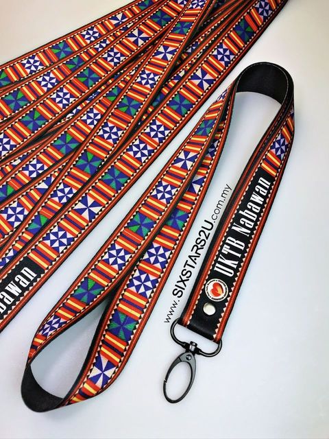 SONGKET LANYARD - S005 - 25MM PREMIUM QUALITY – Sixstars2u.com.my