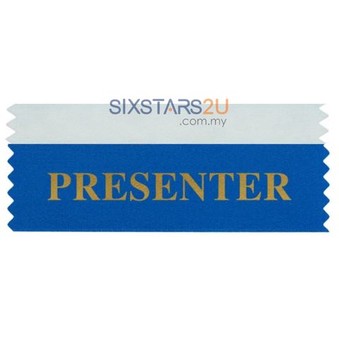 PRESENTER Badge Ribbon – Sixstars2u.com.my