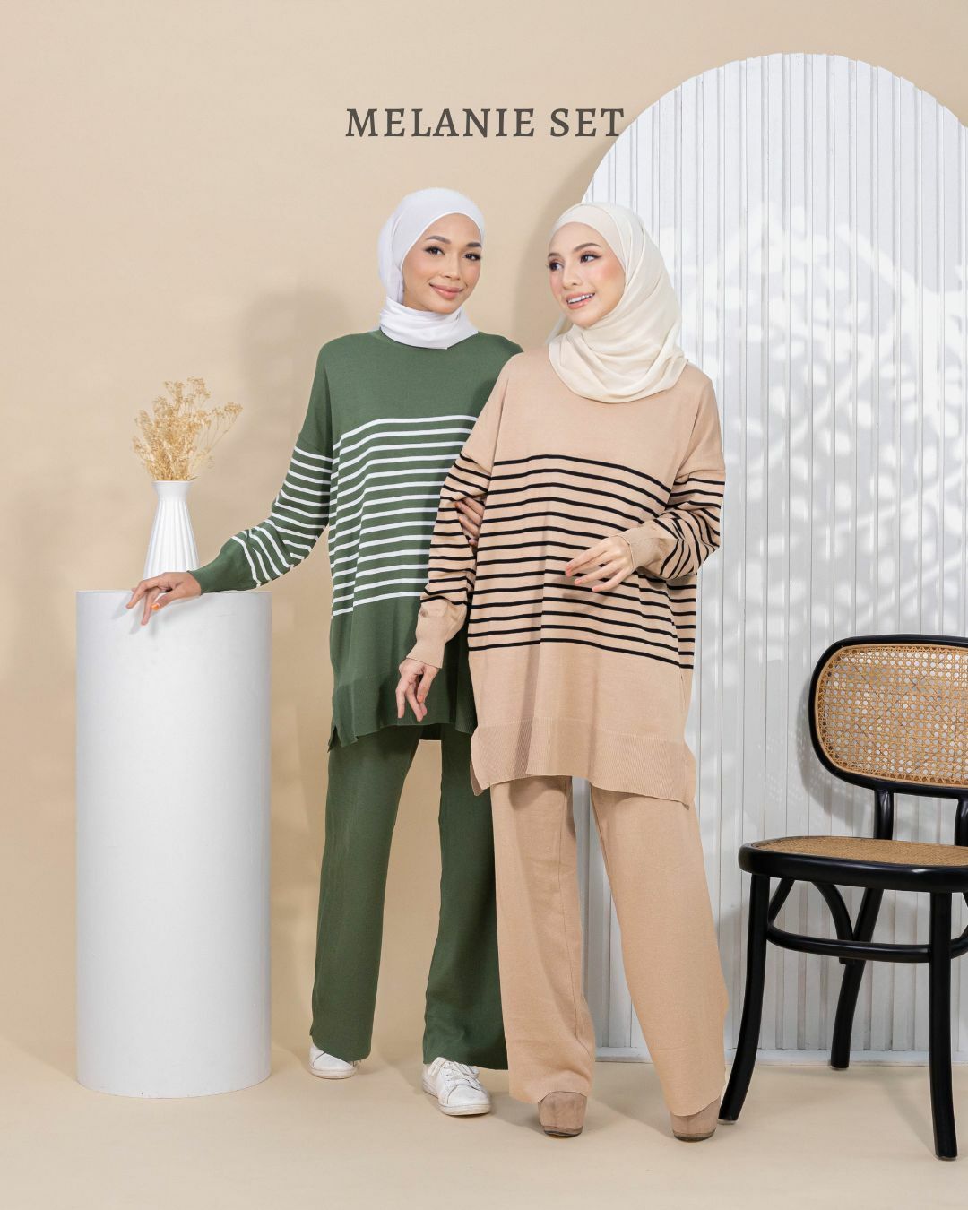 [COMBO DEALS] Melanie Basic Knitwear Casual Set – HAURA WEAR