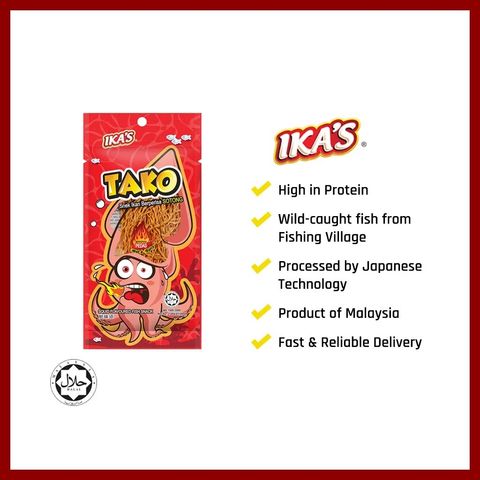 TAKO Hot & Spicy / Pedas – Ika's