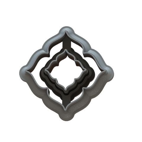 2 in 1 Cutter | Hallow Cutter [Moroccan 6] – De 90's Crafts