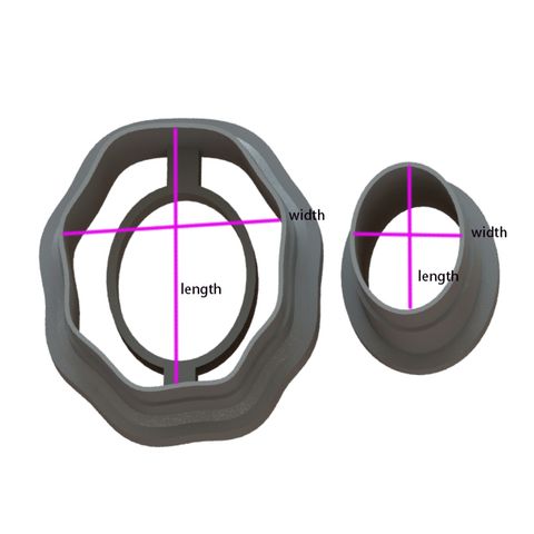 2 in 1 Cutter | Hallow Cutter [Org 1] – Chernkies & De90sCrafts