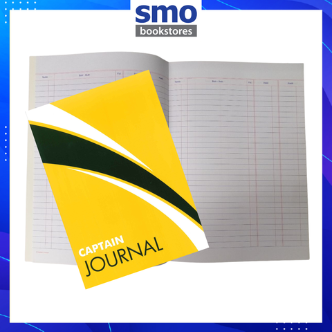 [CAPTAIN] CAPTAIN A4 BOOK KEEPING JOURNAL 40PGS (D-H) – SMOBookstores ...