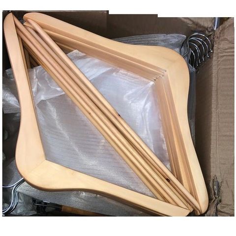 Wood Cloth Hanger LOWEST PRICE clothes hanger, penyangkut baju, sidai ...