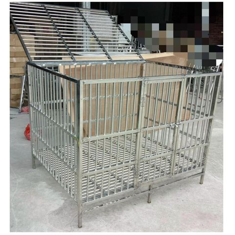 Big Size Dog Cage 4FT Stainless Steel LOWEST PRICE, sangkar anjing ...