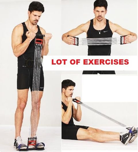 Chest Expander & Power Twister Bar 40KGS Upgraded – Enghong Electrical ...