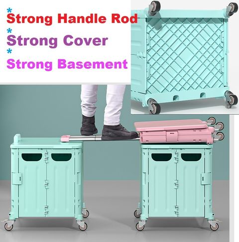 LARGEST Pasar Trolley, Wet Market Trolley, Staircase Trolley, 8 wheel ...