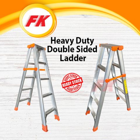Tangga Heavy Duty Aluminium (Double Sided) Ladder (Exploit) – Futt Kong ...