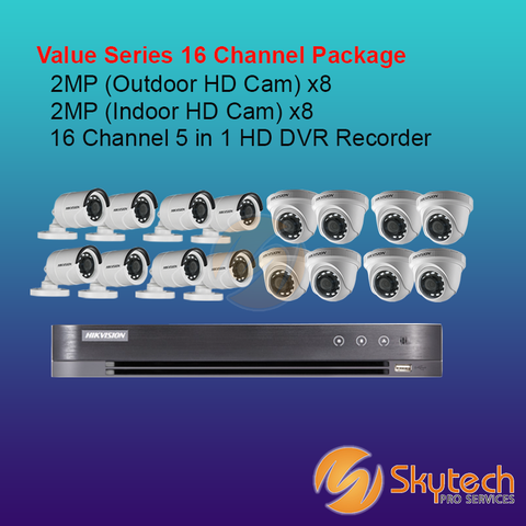 CCTV 4 Camera Home and Office Packages | Value Pack CCTV Security ...
