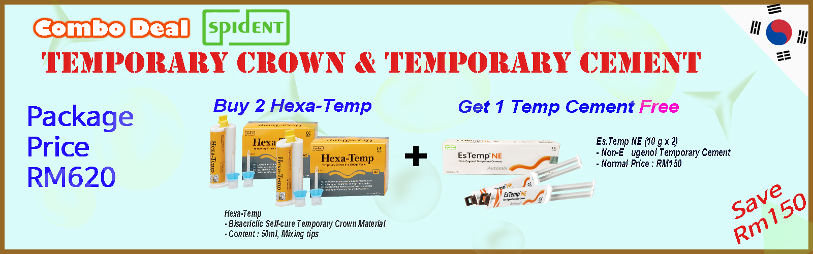Hexa-Temp_Temporary Crown and Bridge Resin – JSI Global