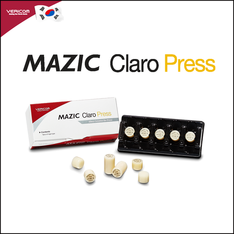 MAZIC CLARO PRESS _ Pressable Lithium Disilicate Glass Ceramic Ingot ...