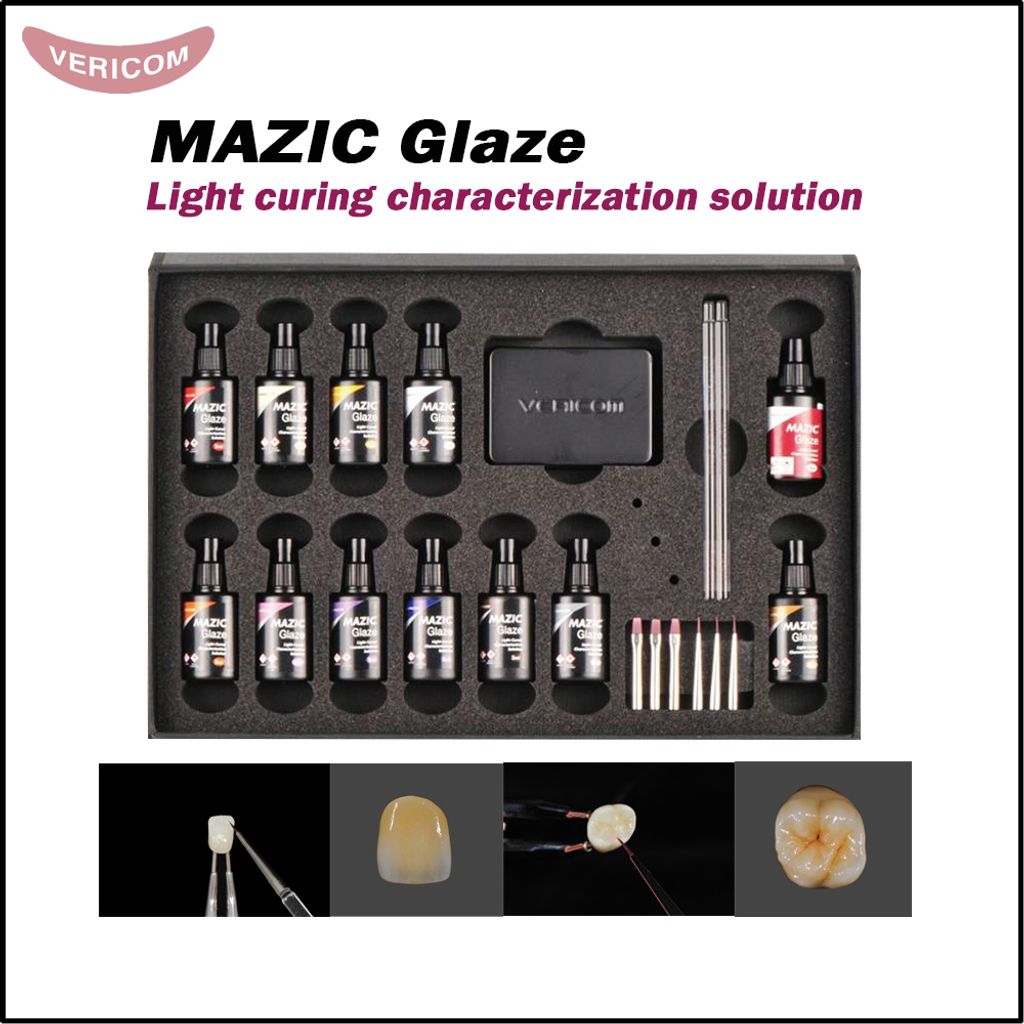 Mazic Glaze Kit_Light Curing Characterization Solution – JSI Global