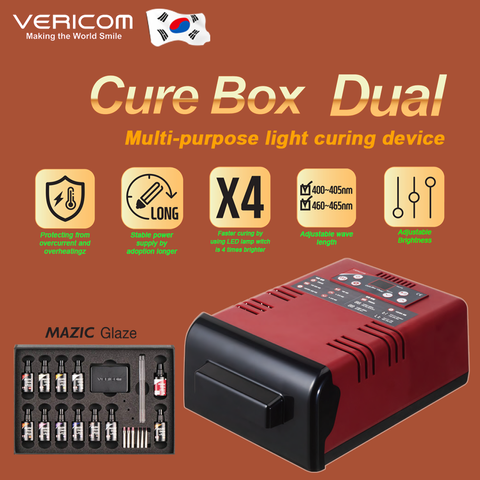 CURE BOX DUAL- Multi-purpose light curing device – JSI Global
