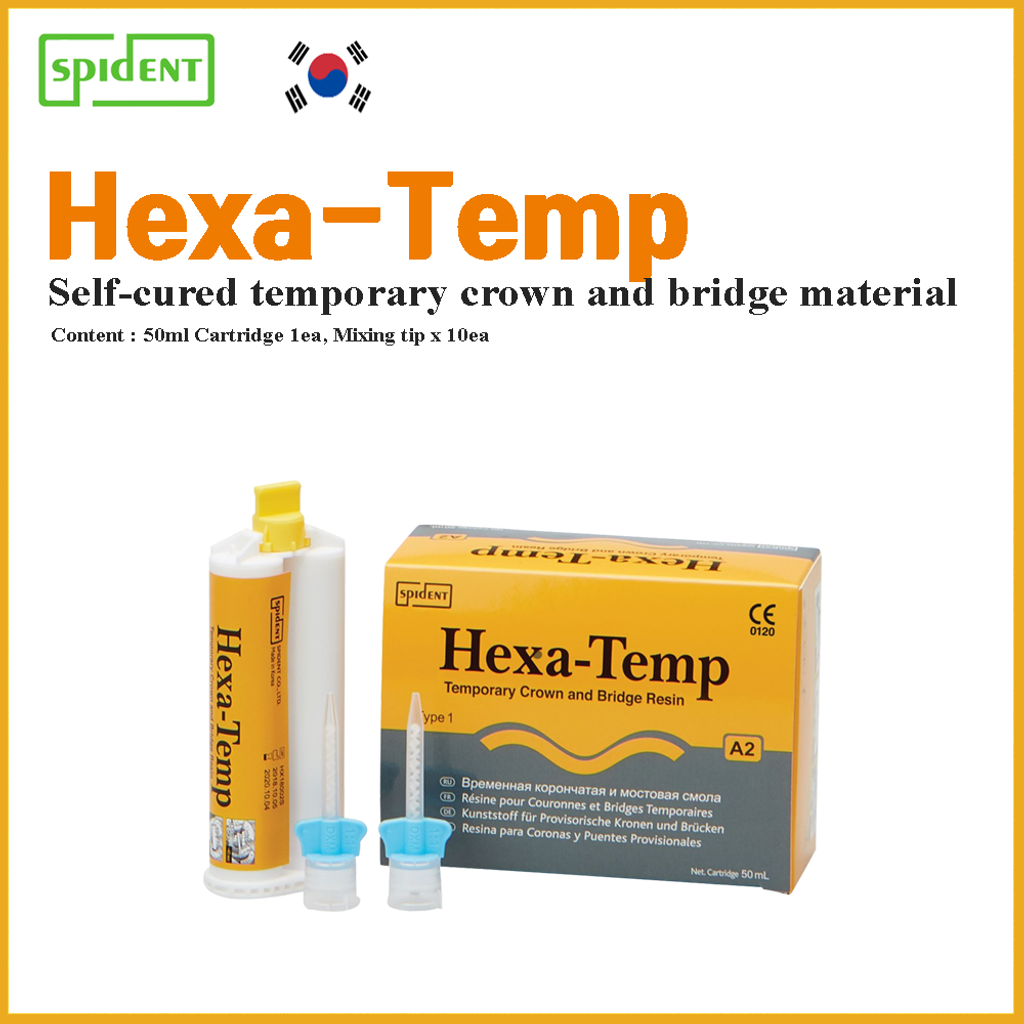 Hexa-Temp_Temporary Crown and Bridge Resin – JSI Global