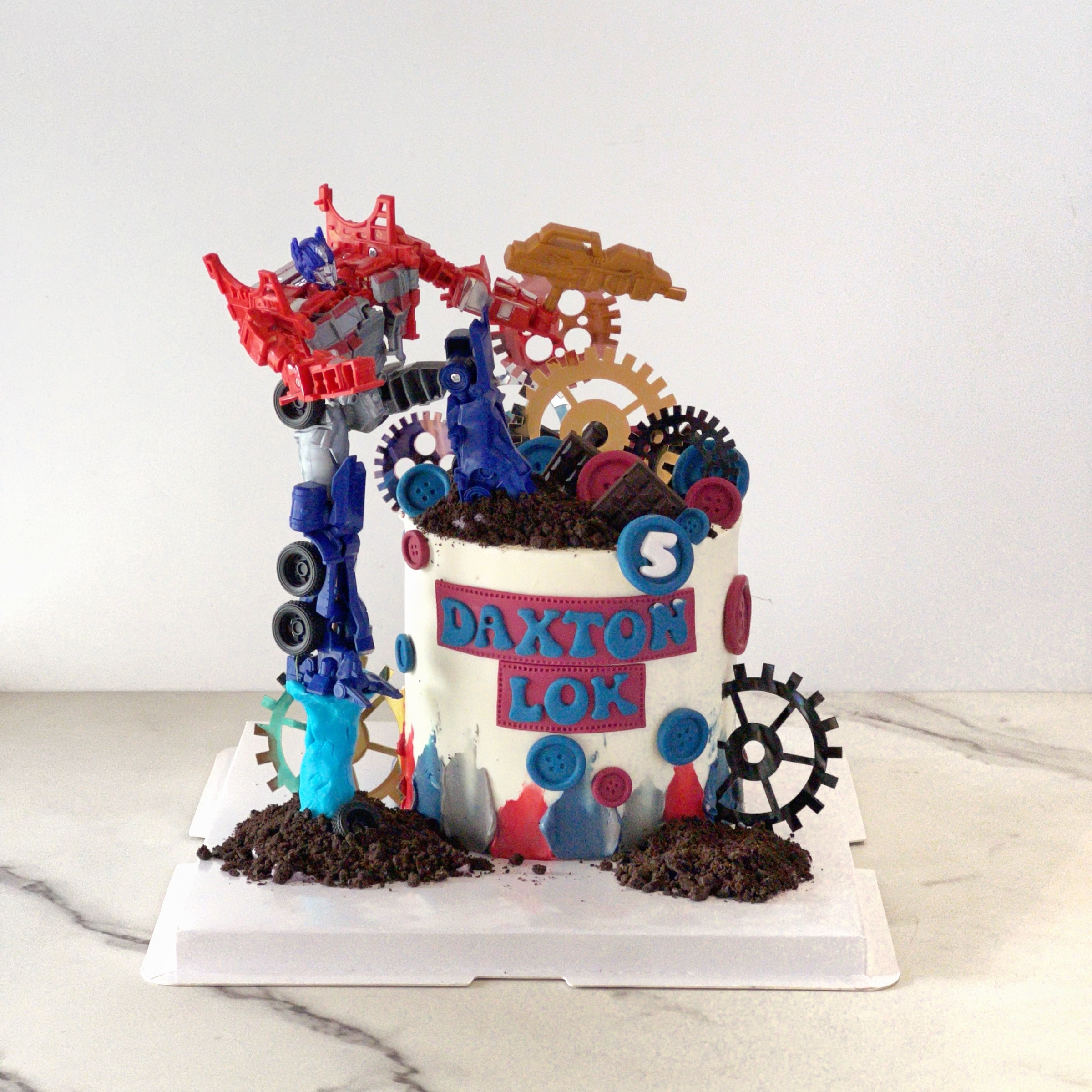 Optimus Prime Transformer Cake All Cakes Pinterest Optimus Prime Cake