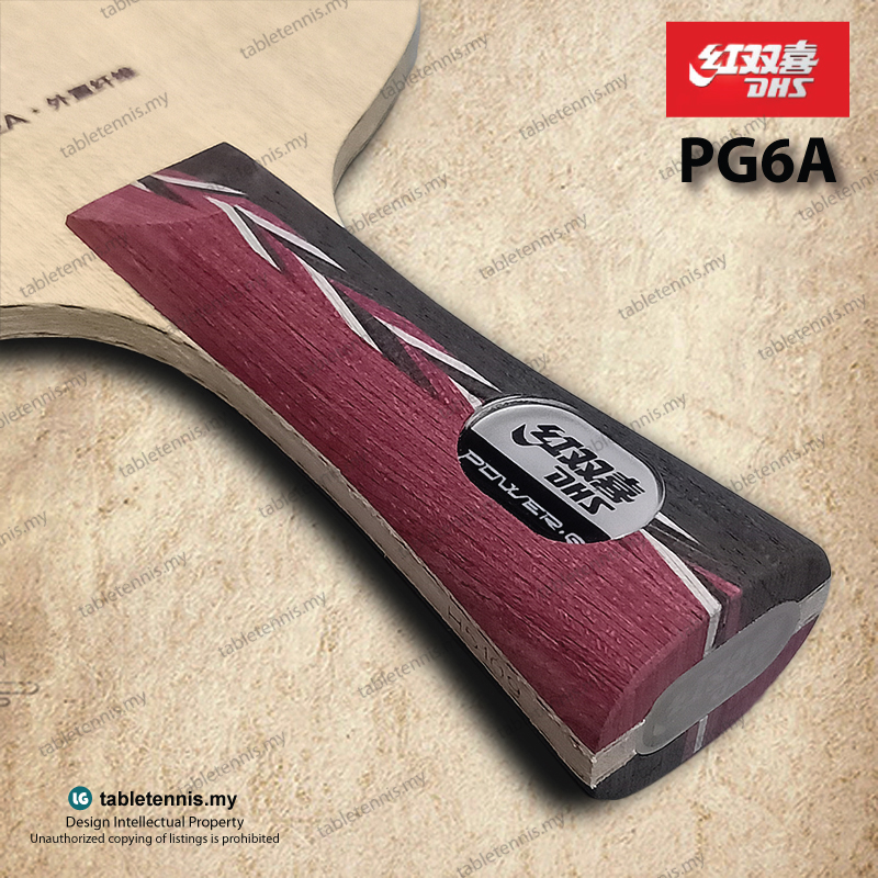 DHS POWER G PG6A Table Tennis Carbon Blade Bat Paddle Racket Ping Pong Handshake-FL – LG Sports