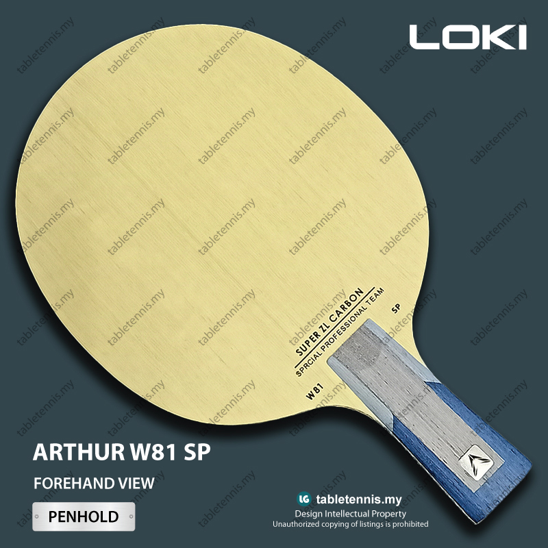 Loki Arthur W81 SP Inner Super ZL Composite Carbon Table Tennis Blade ...