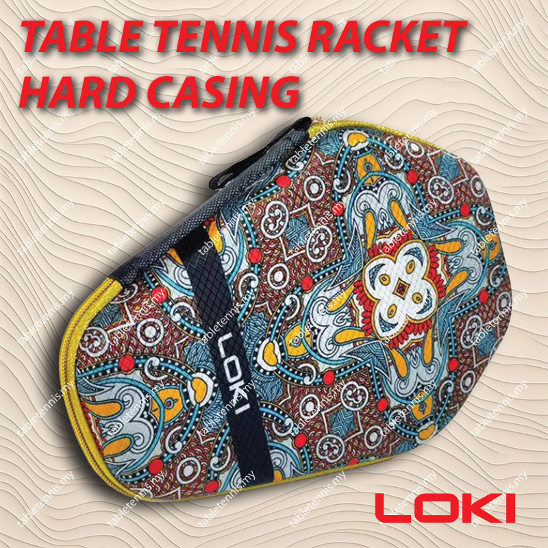 Loki Table Tennis Racket Case Gourd Shape Hard Casing Ping Pong Blade ...