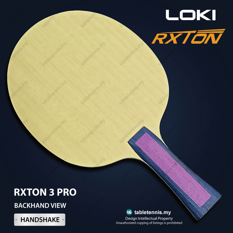 Loki Rxton 3 Pro Composite Carbon Table Tennis Blade Paddle Bat Raket ...
