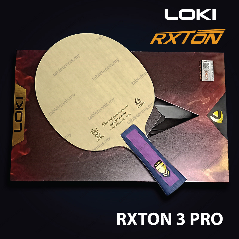 Loki Rxton 3 Pro Composite Carbon Table Tennis Blade Paddle Bat Raket ...