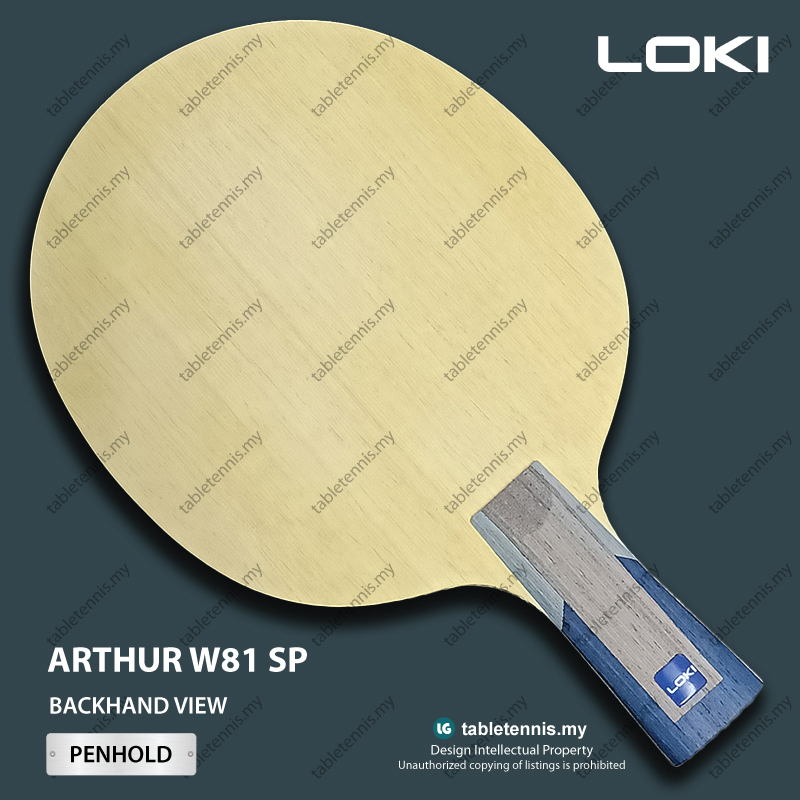 Loki Arthur W81 SP Inner Super ZL Composite Carbon Table Tennis Blade Paddle Bat Raket Ping Pong ...
