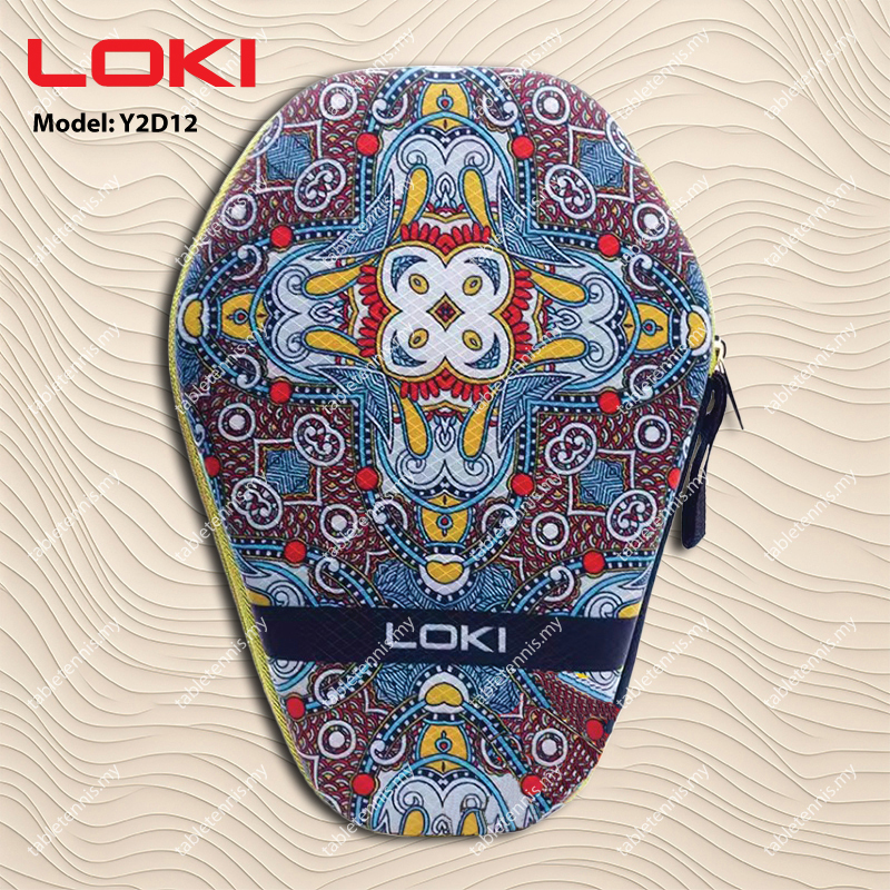 Loki Table Tennis Racket Case Gourd Shape Hard Casing Ping Pong Blade ...